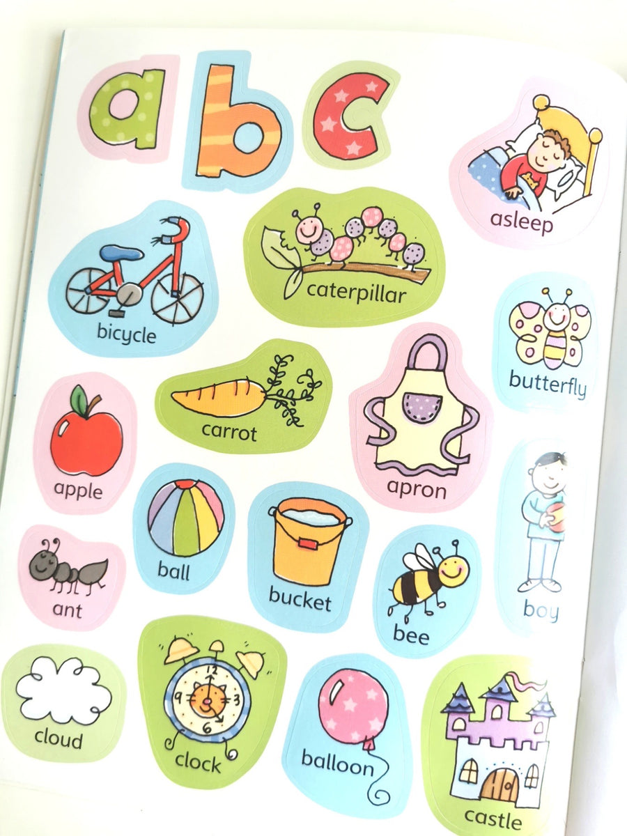 Usborne ABC Sticker Book – Smart Toys PH